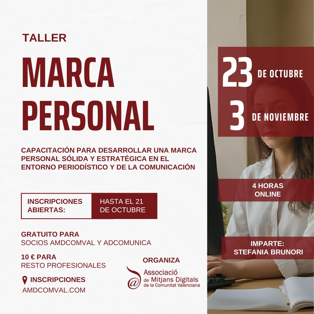 Taller “Marca personal para periodistas y profesionales de la ...